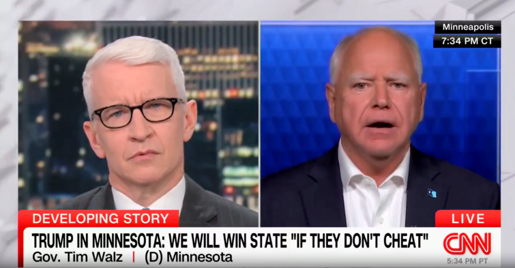 FLASHBACK: Tim Walz Vows to Invest in ‘Ladder Factory’ Once Trump ...